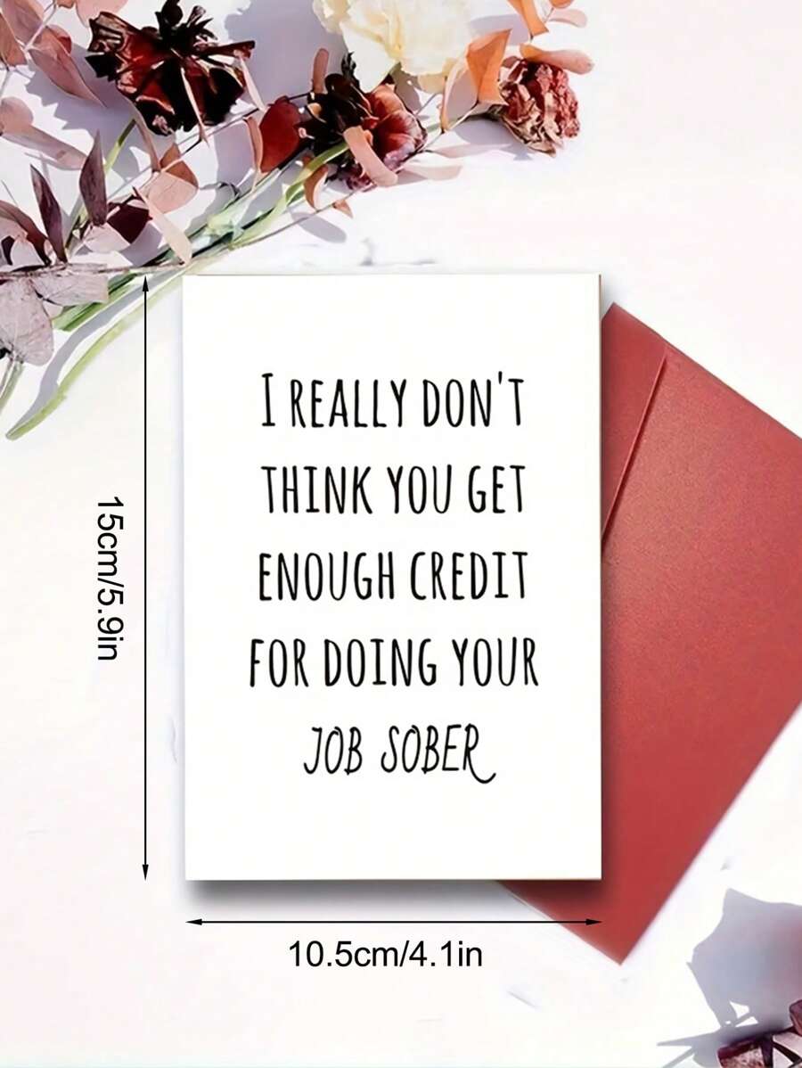 1pc, Fun Boss's Day Gifts For Men And Women, Happy Boss's Day Cards For ...