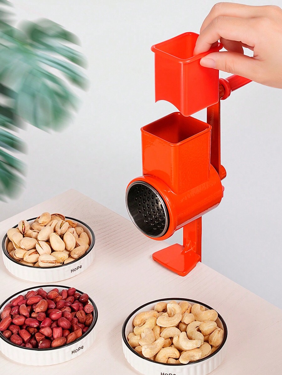 Aluminum Alloy Manual Nut Grinder Walnut Peanut Grinding Machine ...