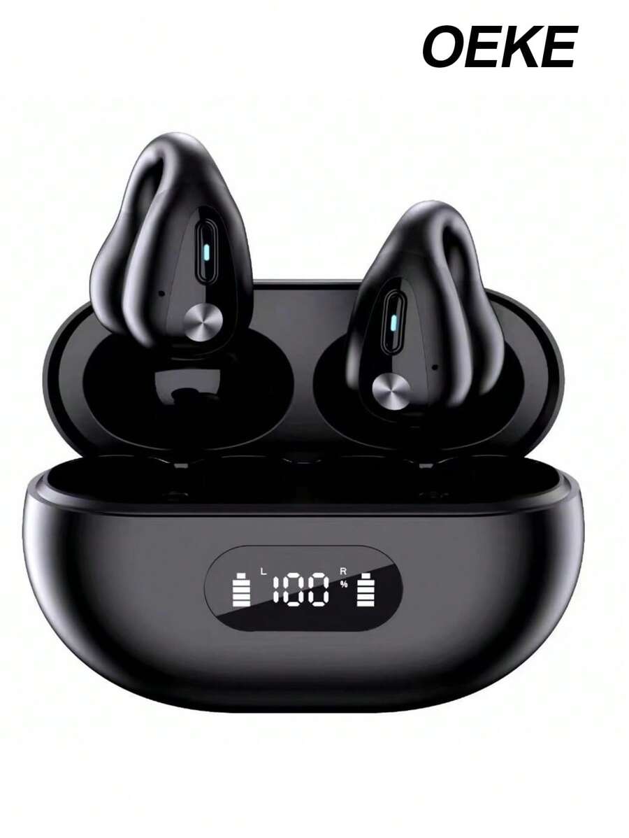 Black Wireless Bluetooth Headphones - Bluetooth 5.3 Wireless Headphones ...