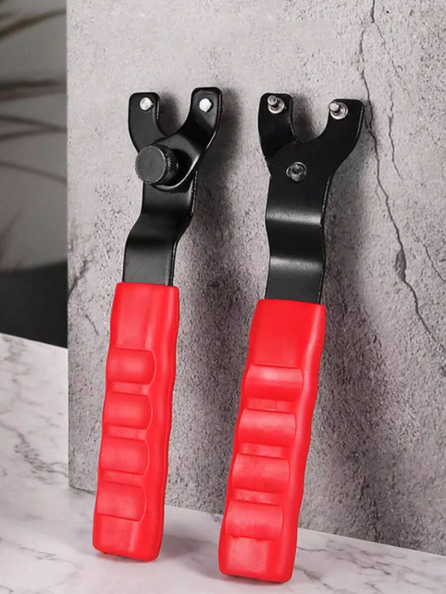 1pc Red Adjustable Lock Pin Wrench For Bench Grinder, Durable Handle ...