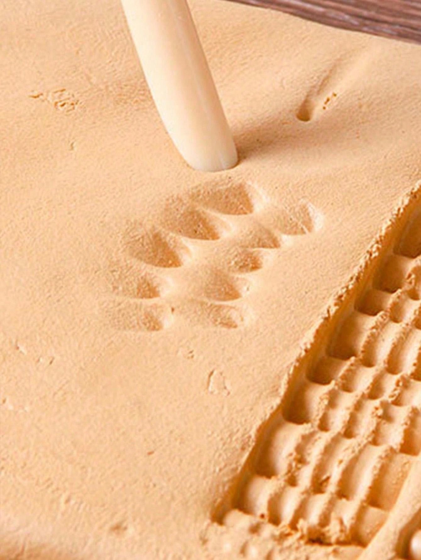 10pcs Fake-Wood Abs Plastic Carving Knife Set For Pottery, Soft Clay ...