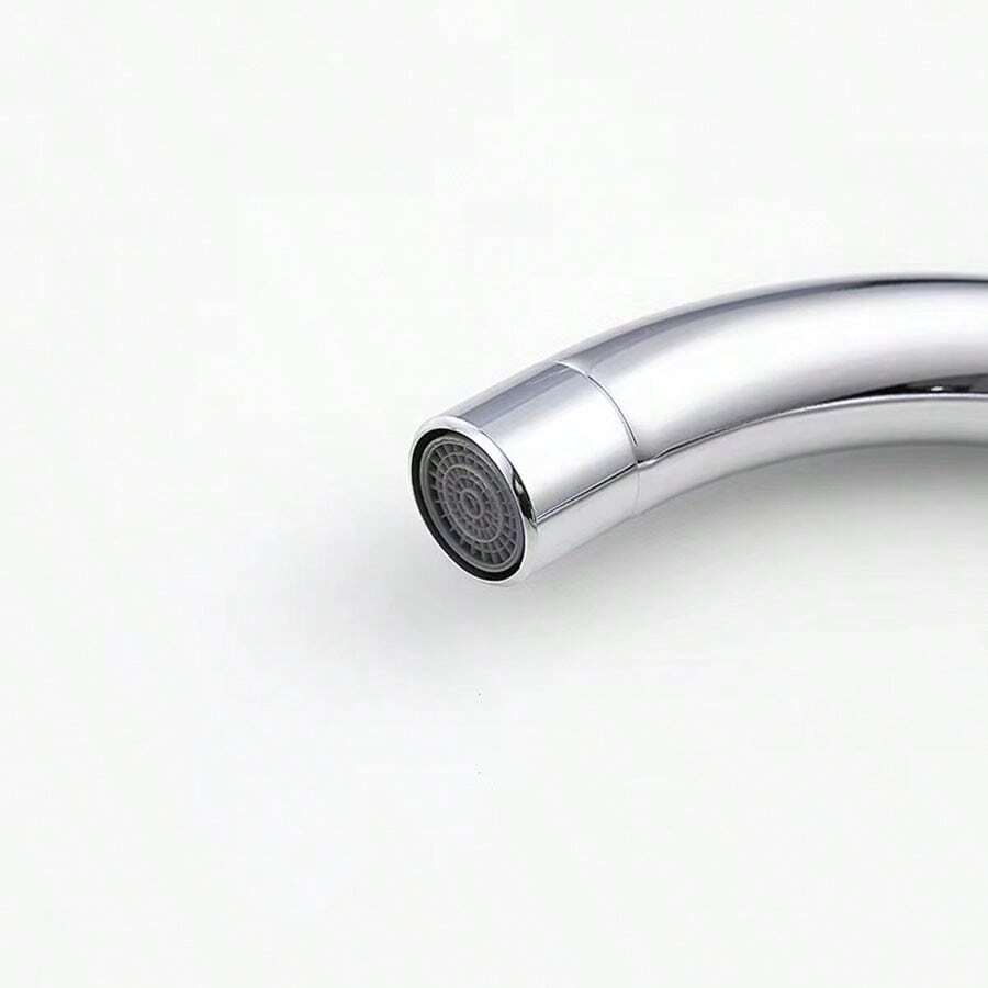 360 Degree Rotating Flat Tee Connector Kitchen Sink Faucet With Hot And ...