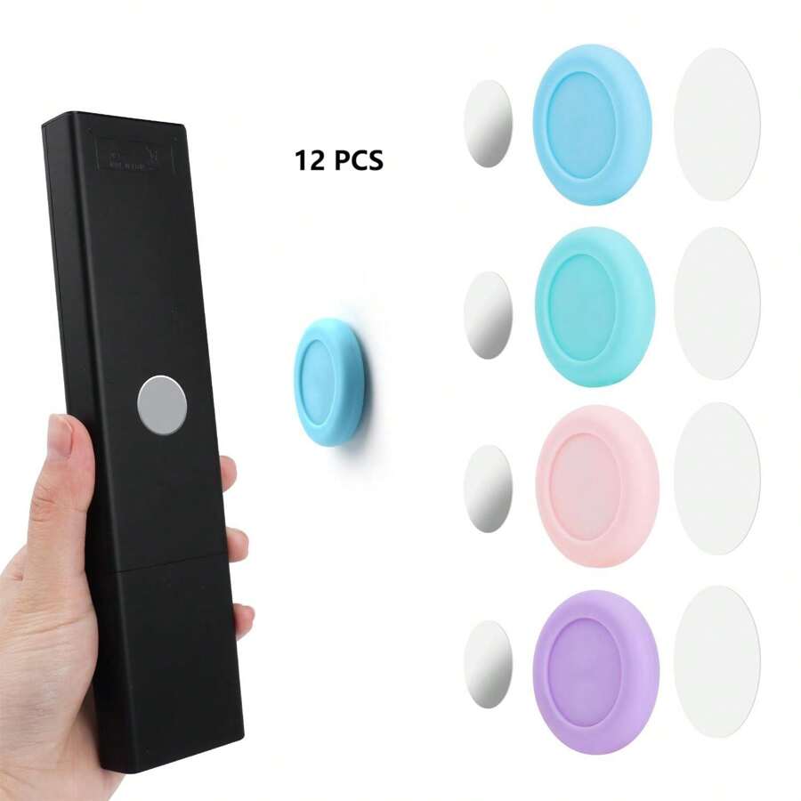 WALLFID N52 High Magnetic Remote Control Holder Wall Mount Holders Hole ...