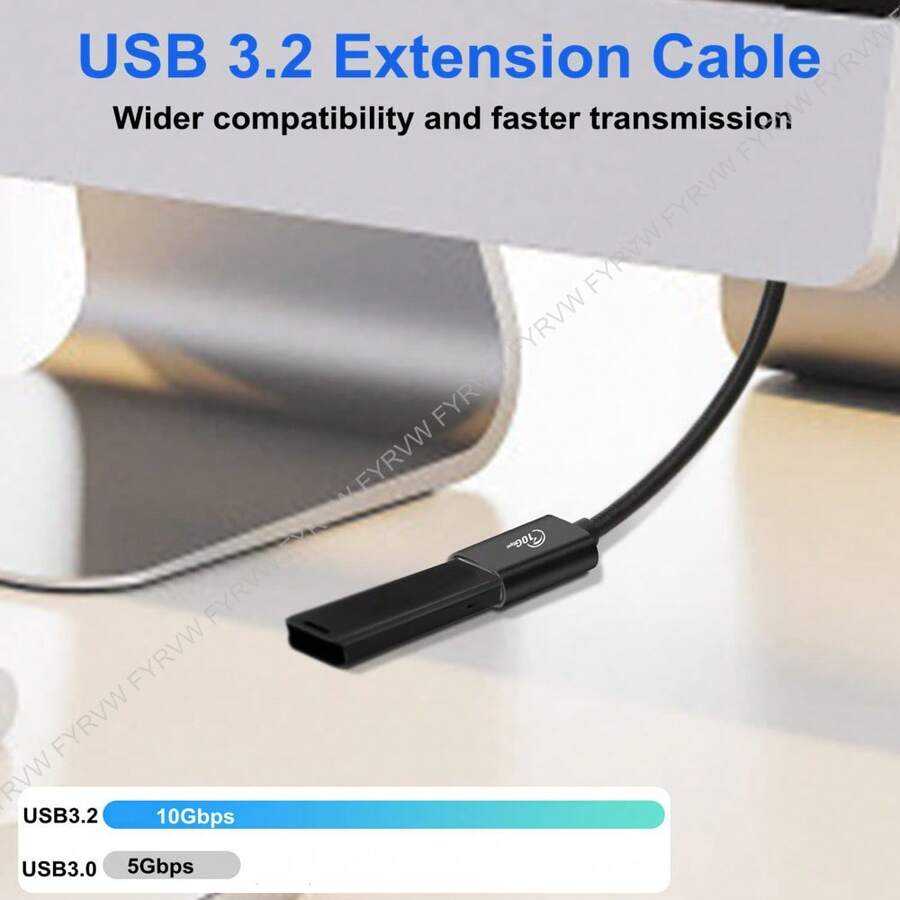 USB Extender Cable 10Gbps Extension Cable USB3.2 USB3.0 Flash Drive ...
