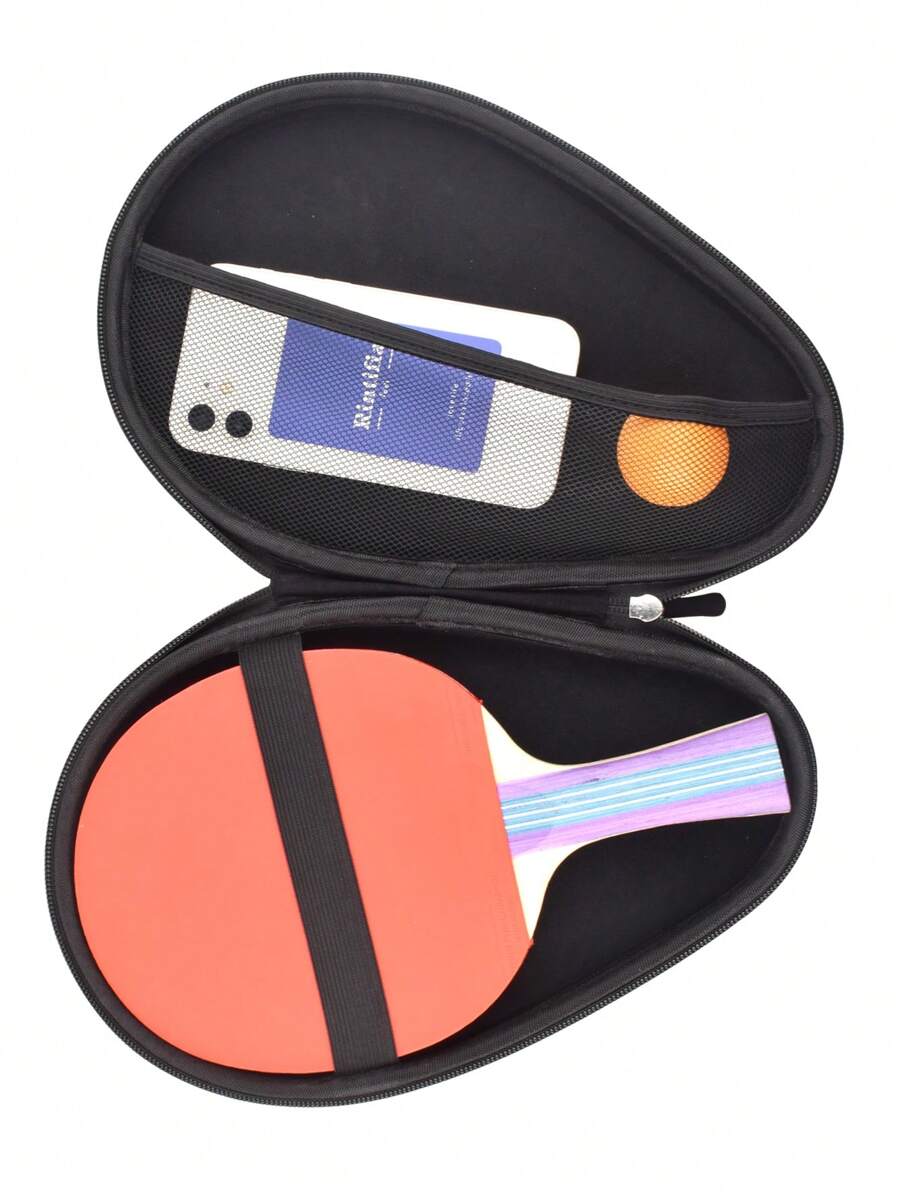 Hard Shell Ping Pong Paddles Case - Portable Storage Bag, Table Tennis ...