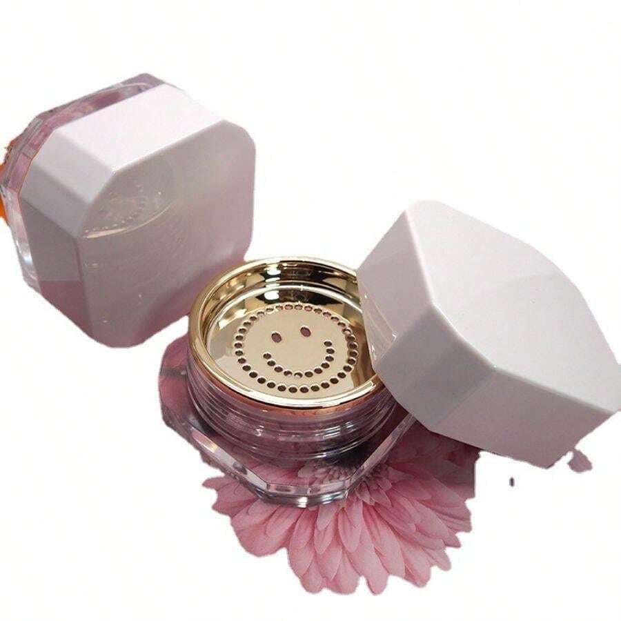 Loose Powder Box With Powder Puff Powder Box Empty Face Mesh Setting ...
