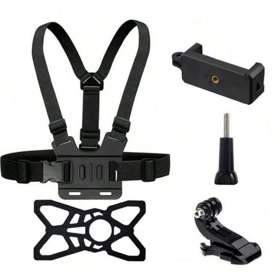 5 In 1 Action Camera Chest Strap Accessories Chest Fixing Bracket First ...