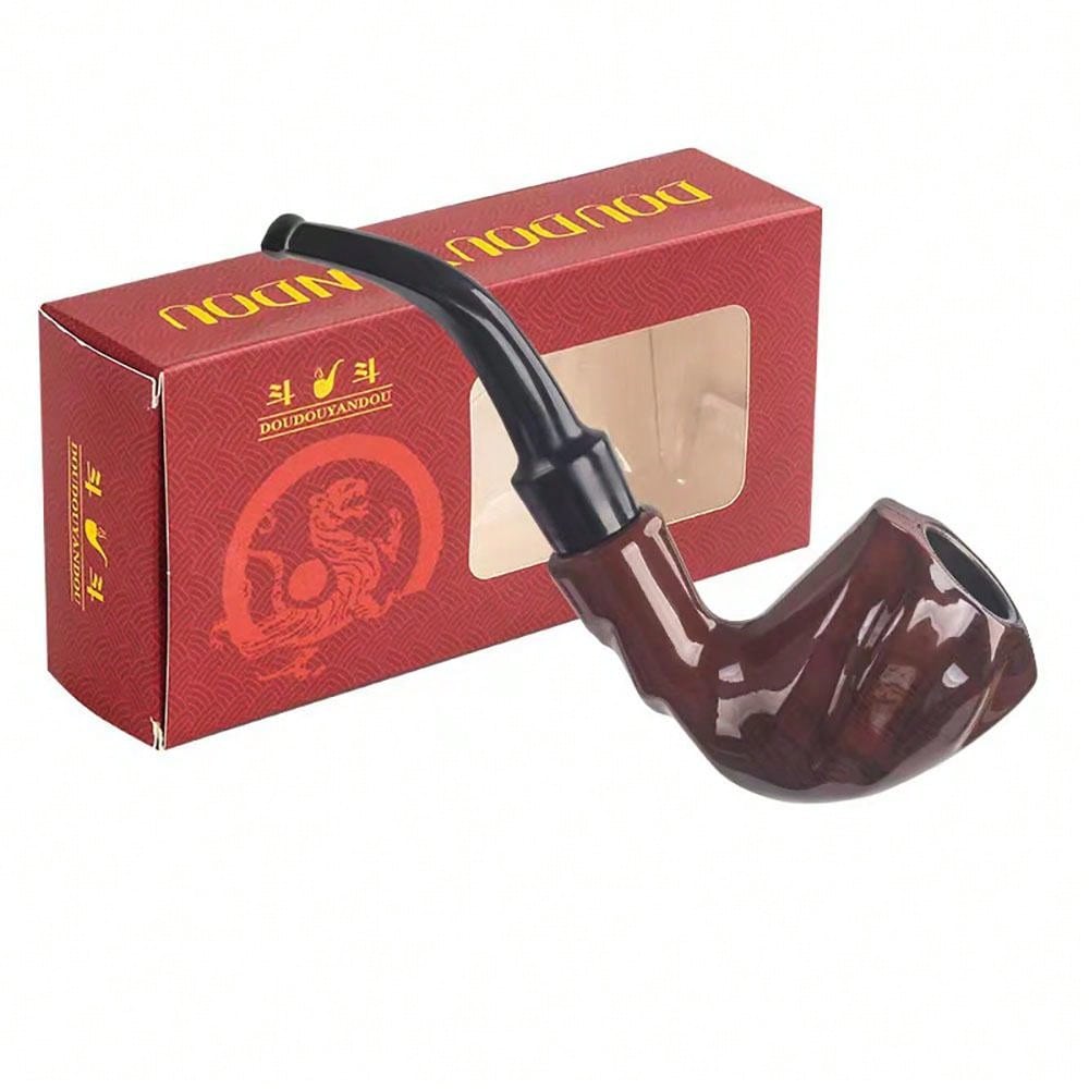Resin Smoking Pipe With Filter, Durable Beginner Cleanable Chamber Pot ...
