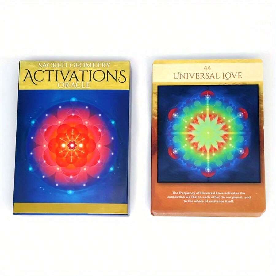 Sacred Geometry Activations Oracle Cards - Divination Cards For Fortune ...