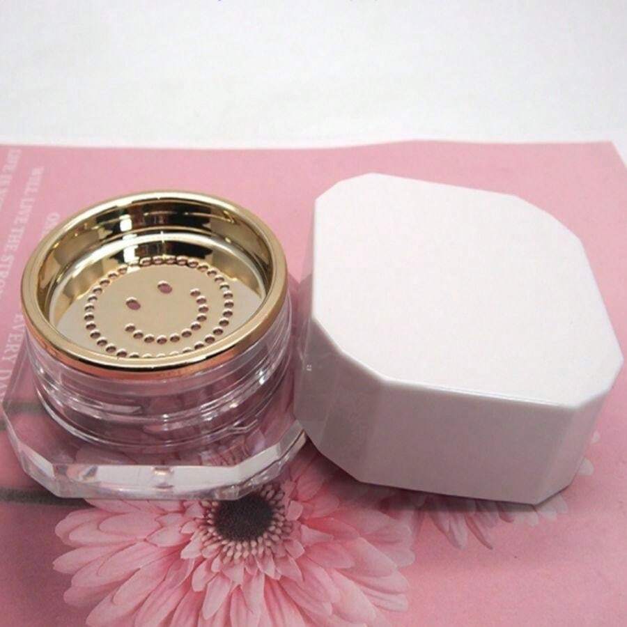 Loose Powder Box With Powder Puff Powder Box Empty Face Mesh Setting ...