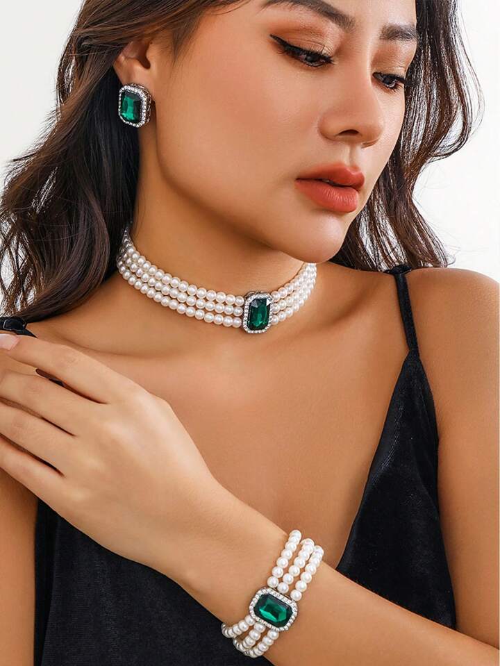 Shein choker necklace store