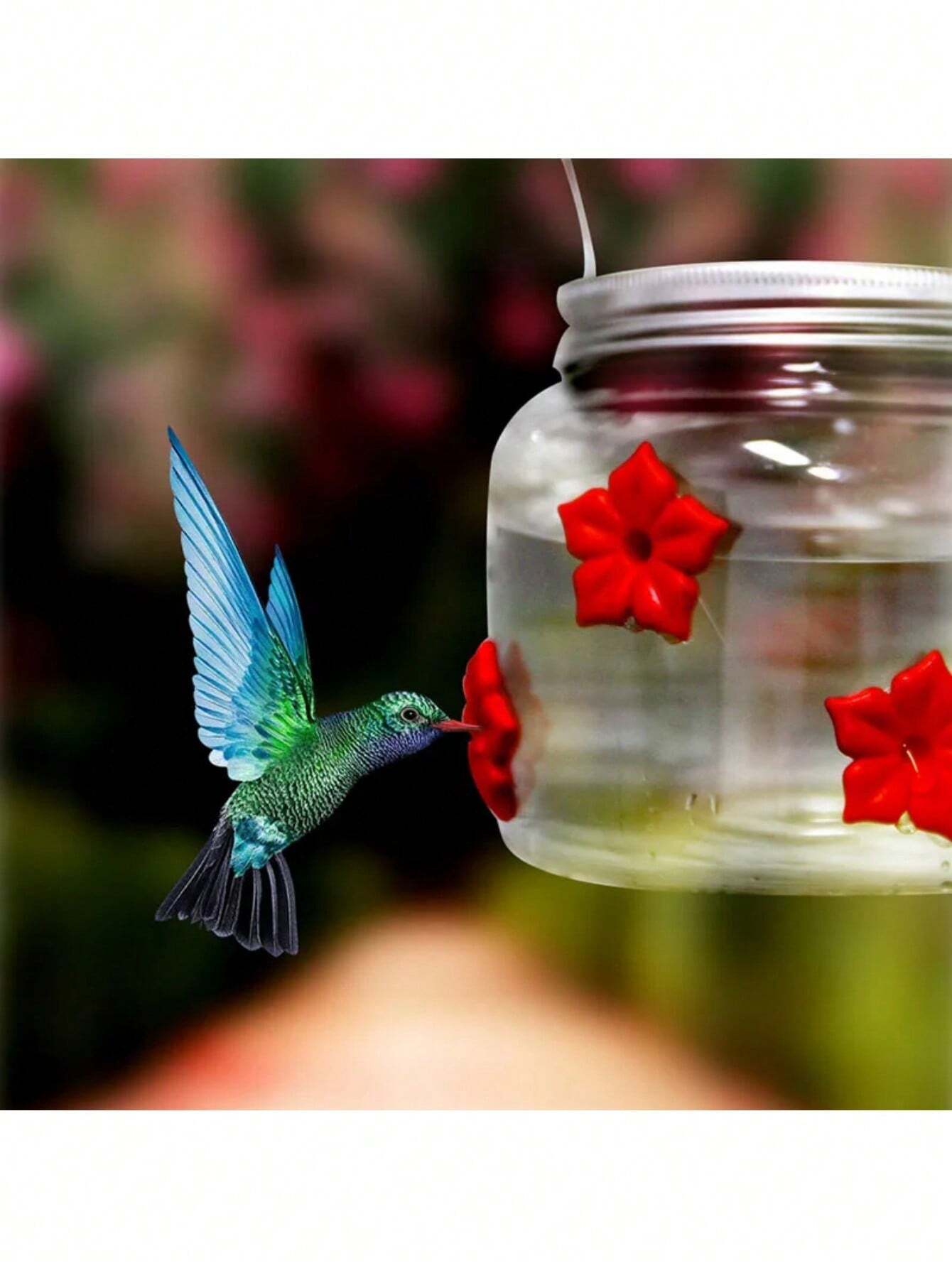 A Hummingbird Drinking Device Hanging Hummingbird Drinking Device ...