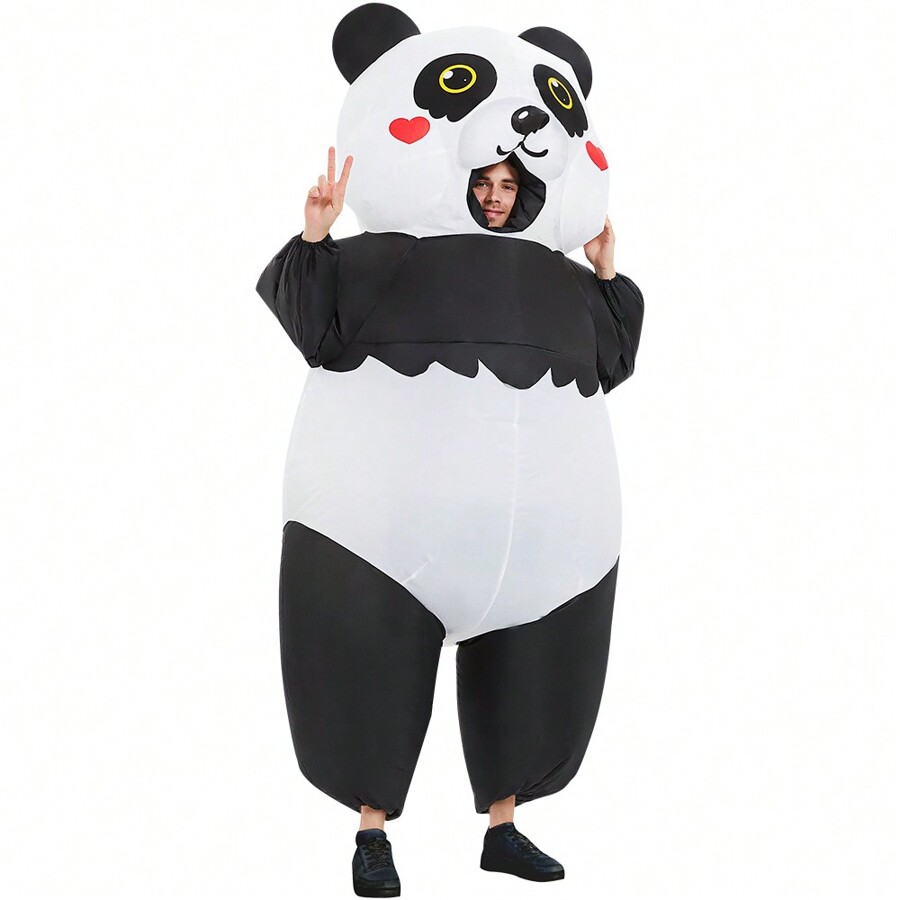 Inflatable Costume Adult Full-Body Panda Funny Explosion Costume Dress ...