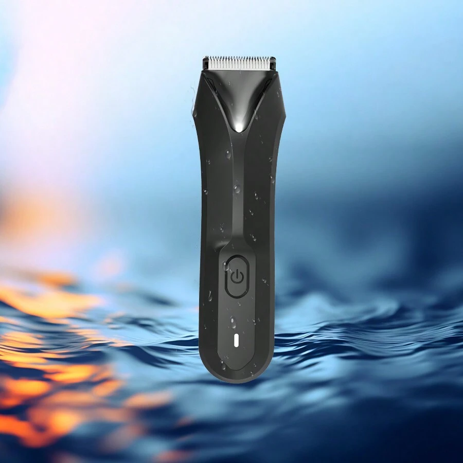 Personal Cordless Waterproof Groin Hair Trimmer Safety Electric Mens ...