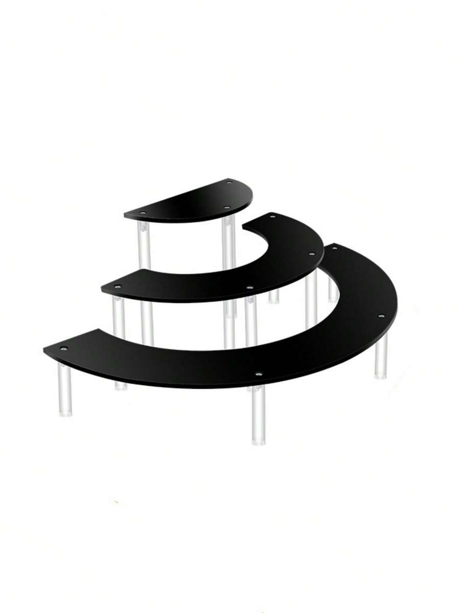 Acrylic Multi-Layer Cake And Bread Display Rack, Glass Display Stand ...