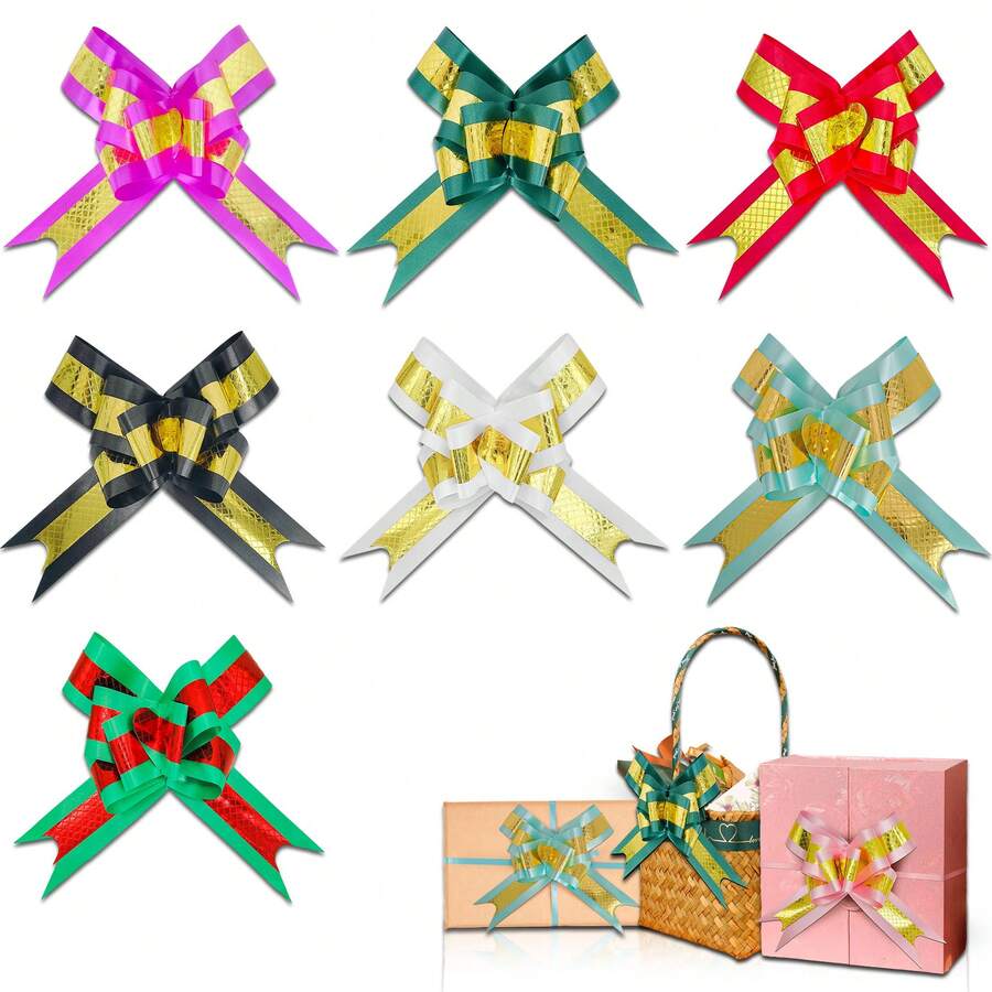15 Pieces Pull Bows ,Gift Bows For Gift Wrapping Perfect For Weddings ...