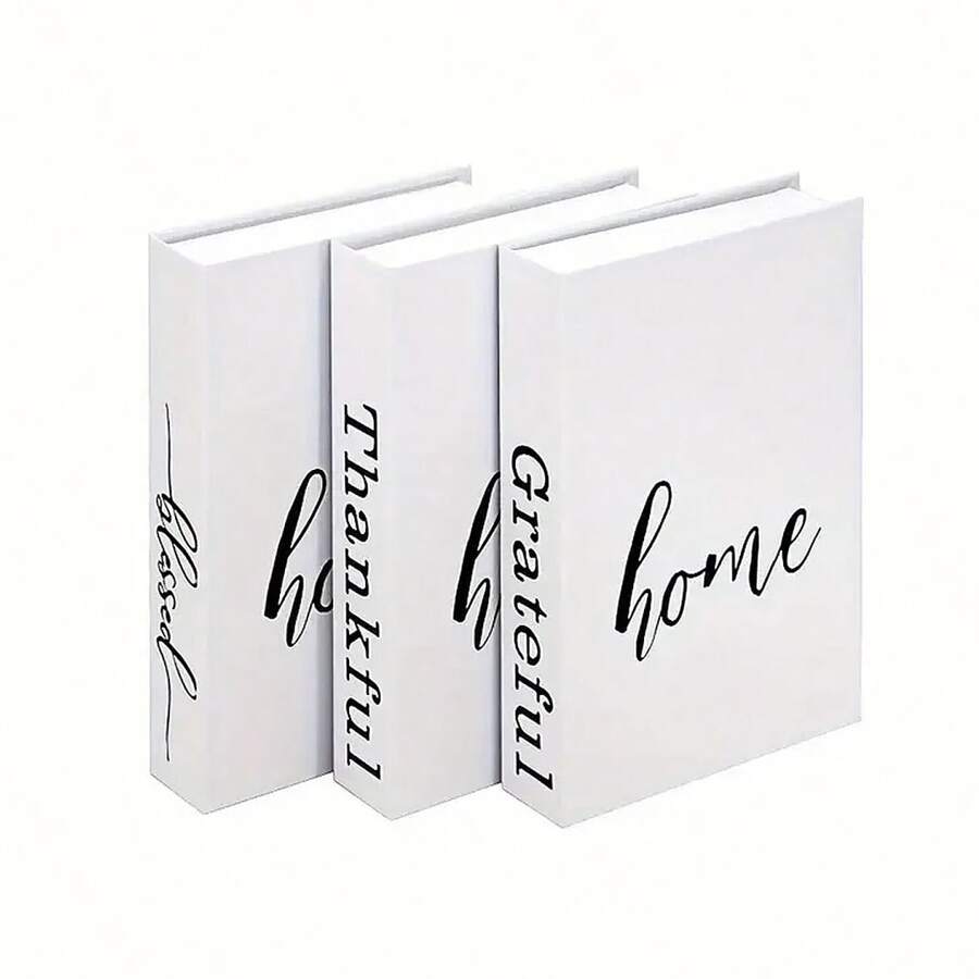 3pc Faux Books For Decoration,Designer Luxury Modern Fake Decorative ...