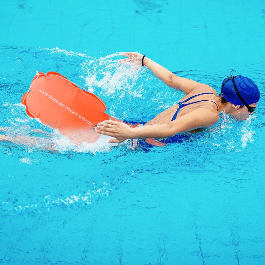 1 Pc Swim Buoy, Outdoor Swim Float, Inflatable Swim Buoy, Highly ...