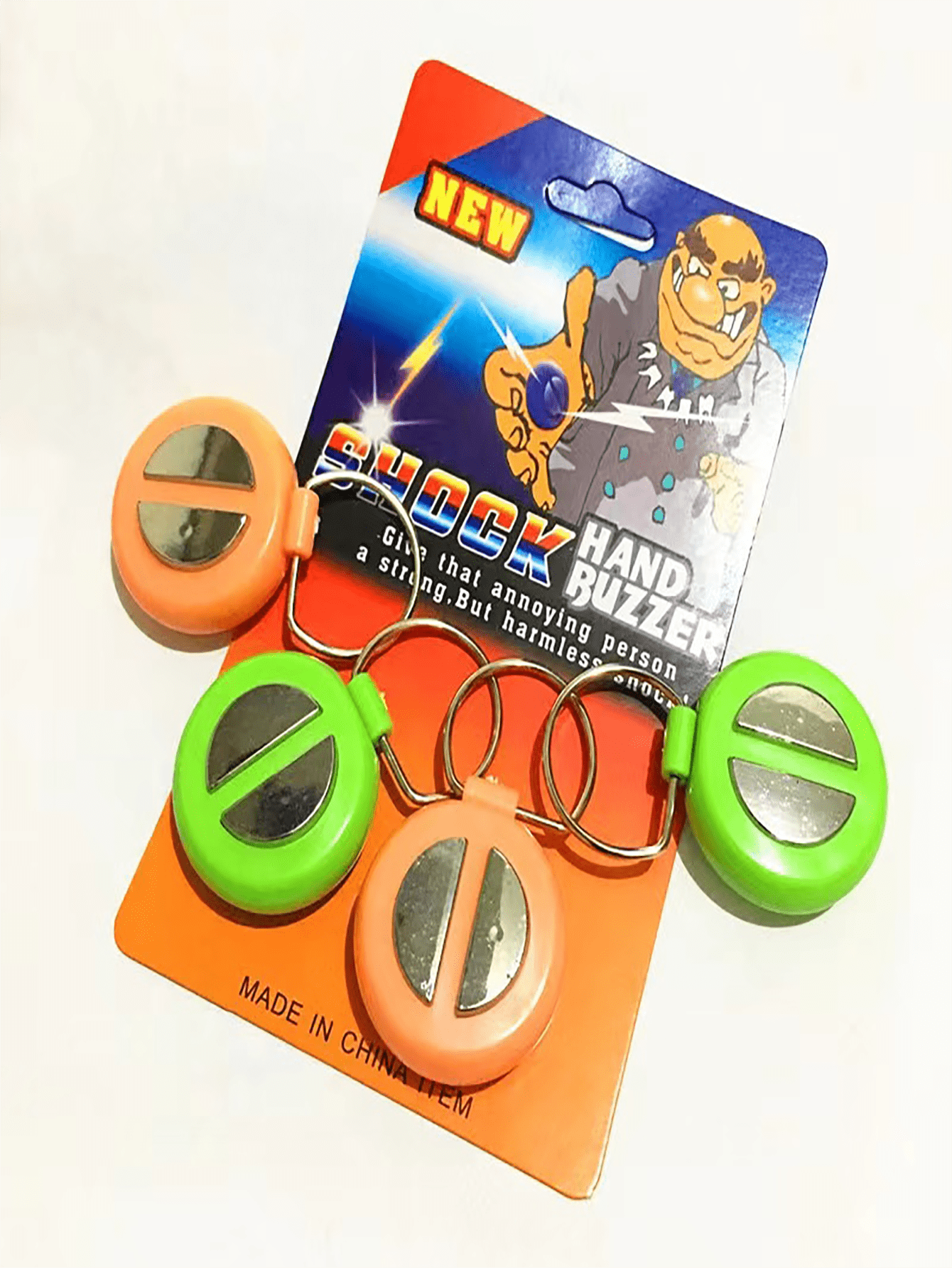 1pc Electric Shock Handshake Gag Toy Prank Shocking Joke Prop, Perfect ...