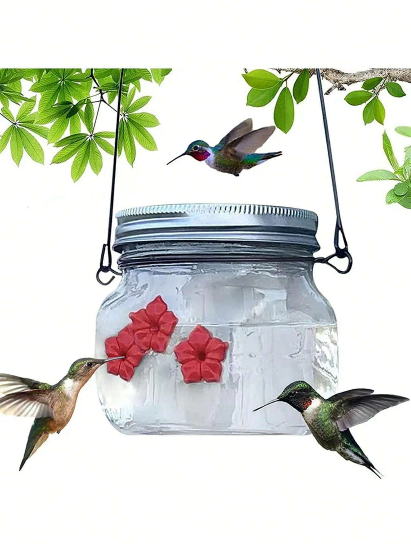 A Hummingbird Drinking Device Hanging Hummingbird Drinking Device ...