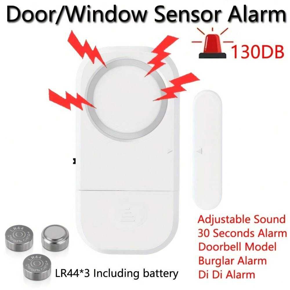 130DB Alarm Door Security Protection Window Wireless Burglar With ...