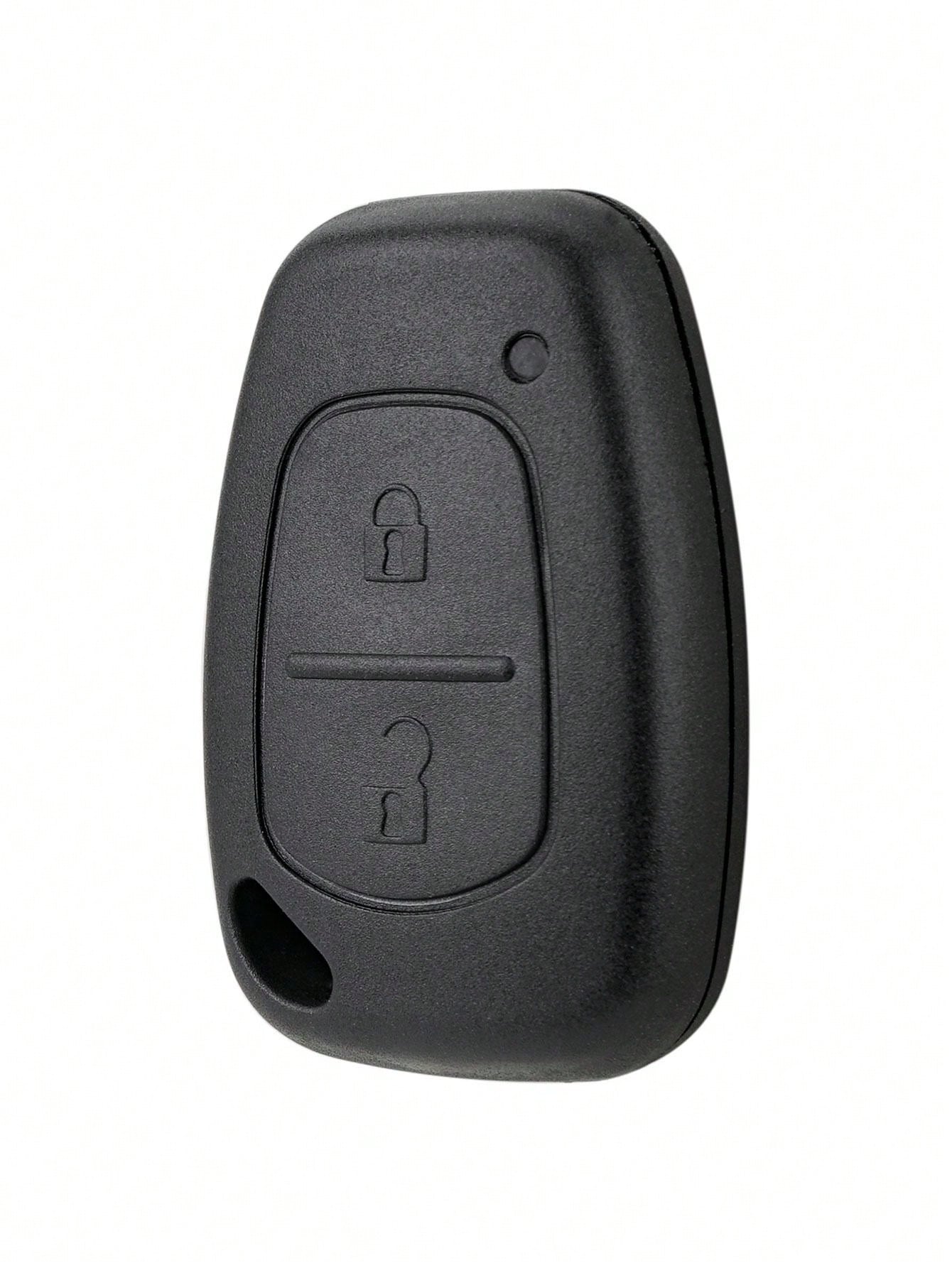2 Buttons Remote Key Fob Case Shell Replacement Repair Kit For Renault ...