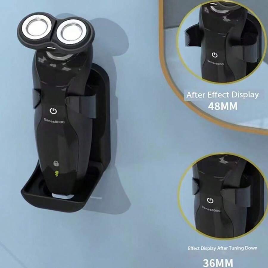 An Adjustable Razor Holder, Beauty Device Rack, Drain Rack With No ...