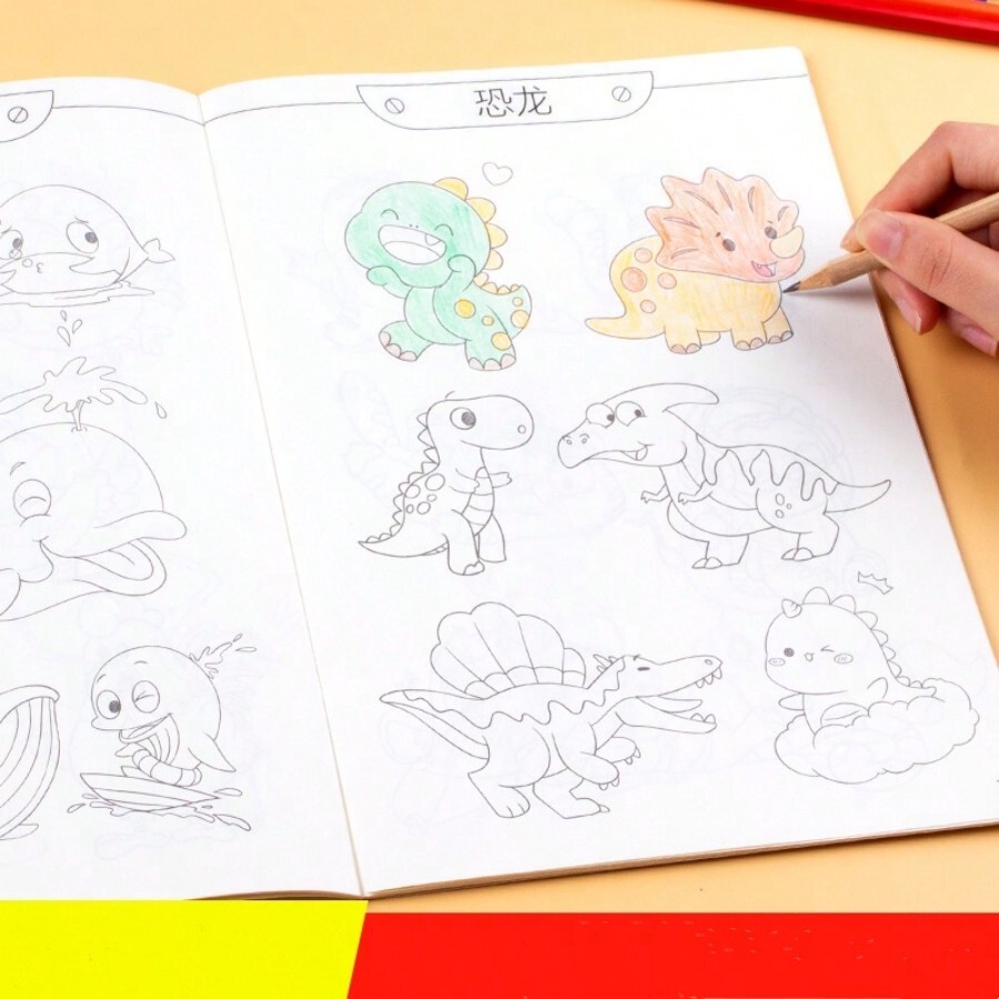 Sketchbook For Beginners Of Cartoon Drawing, Hand-Drawn Comic ...