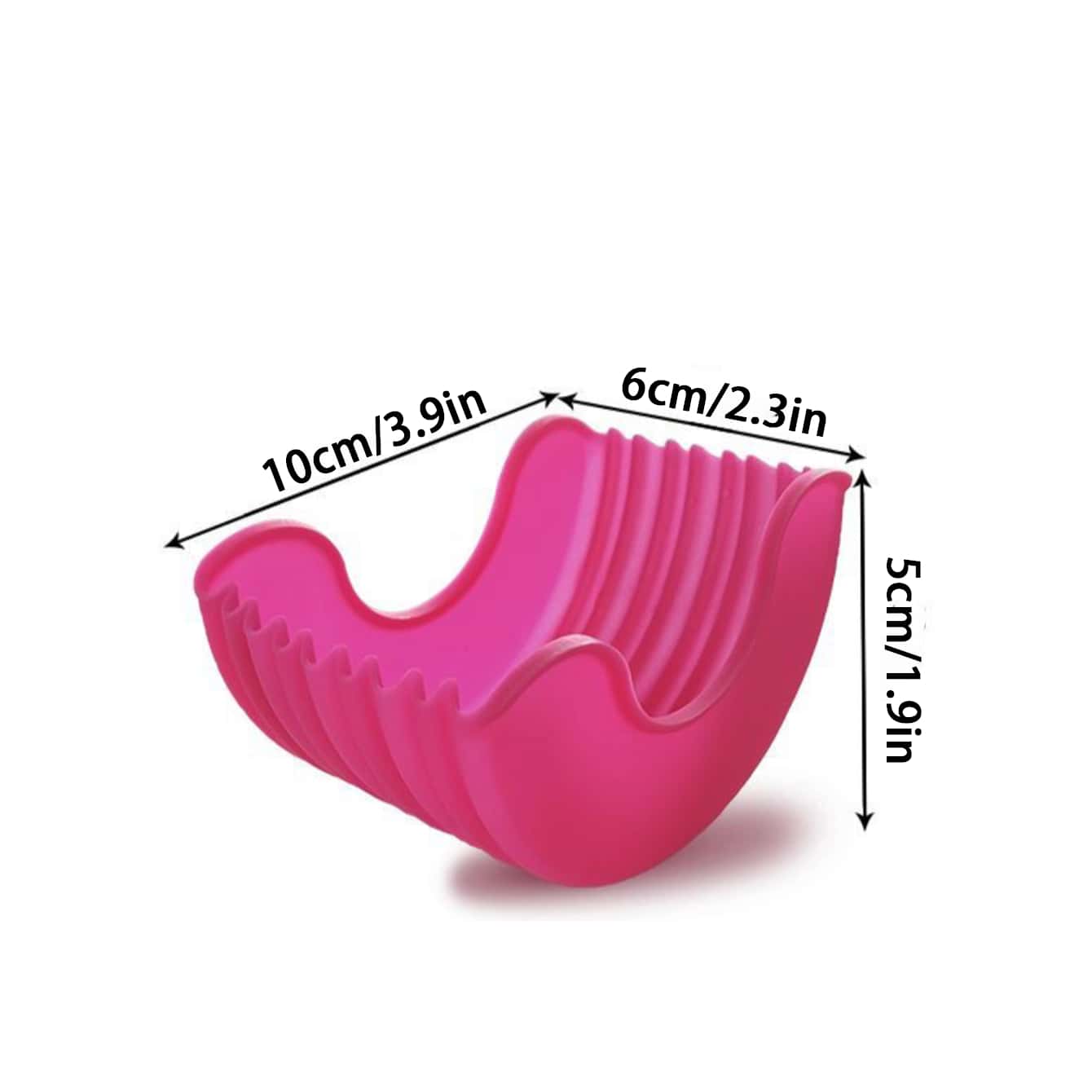 1pc Silicone Burger Clamp - Hands Free Anti-Fall Burger Box Fixing Tray ...