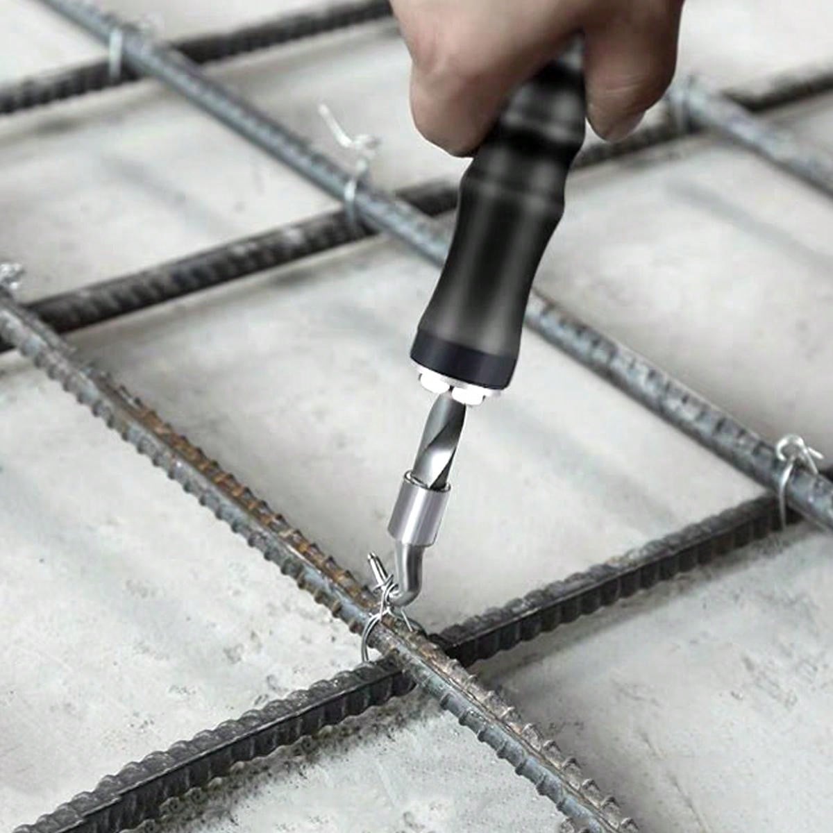 1pc Automatic/Manual Rebar Wire Twisting Tool With Hook. Stainless ...