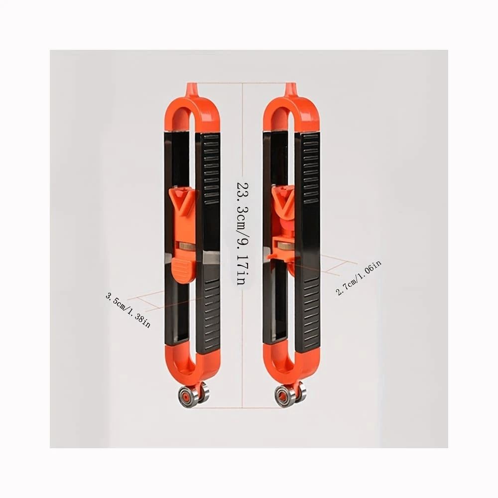 Woodworking Measuring Gauge Set, Profile Scribing Ruler Contour With ...