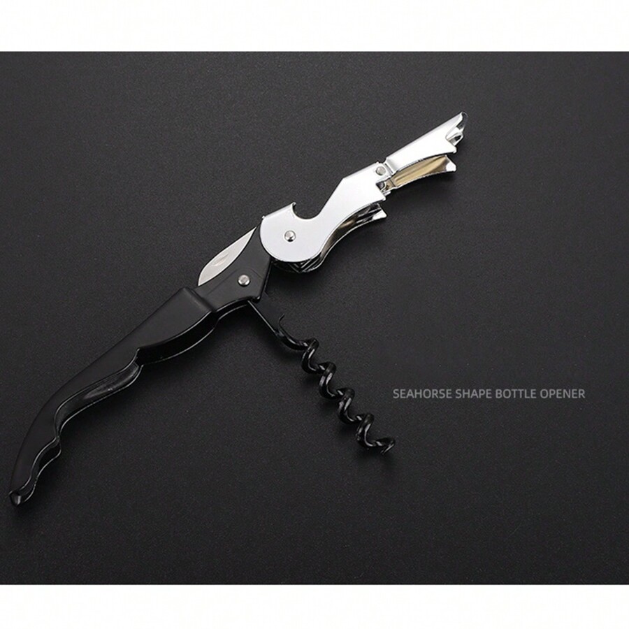 1pc Fashionable And Professional Double Hinged Waiters Corkscrew With ...