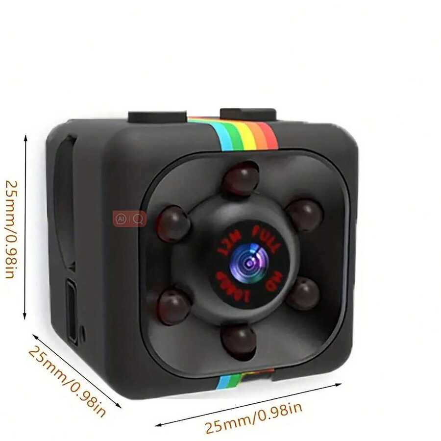 1pc Mini Camera, HD Audio And Video Recording, Night Vision Motion ...