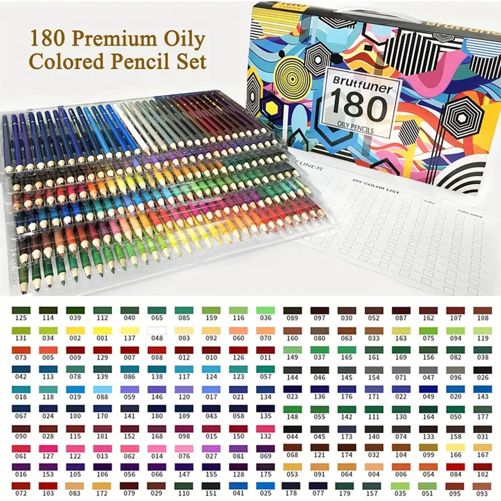 Colored Pencils Set, Unique Colors With No Duplicates For Coloring ...