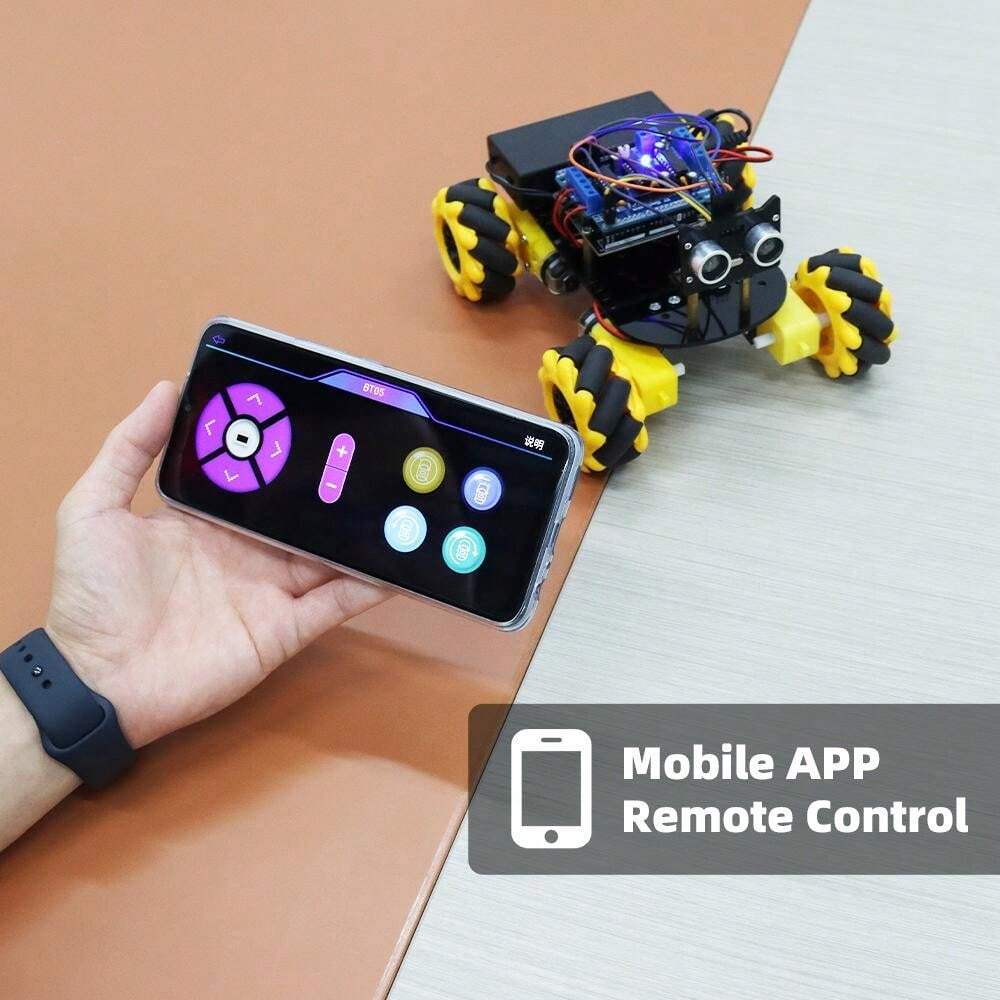TSCINBUNY Kit Completo Del Proyecto Del Coche Del Robot Programable ...