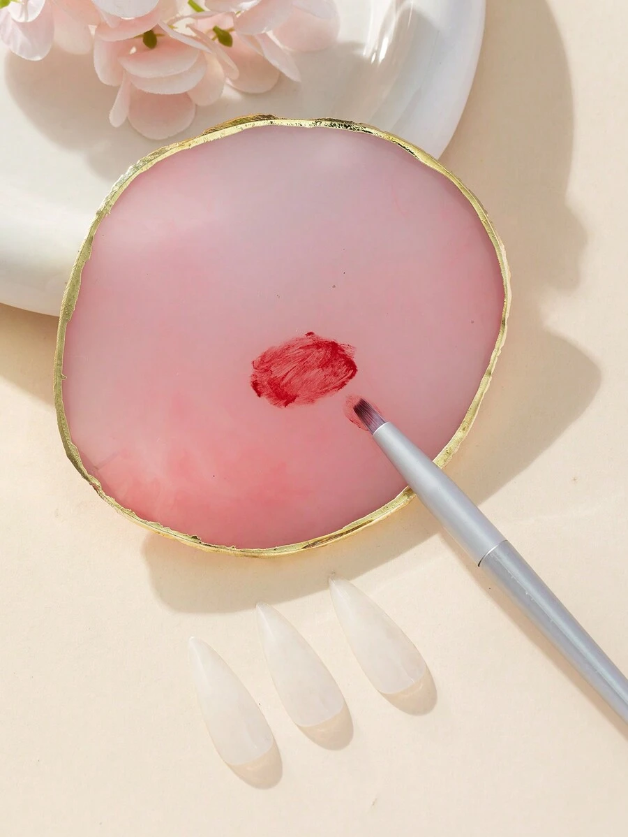 Nail Art Resin Color Chart Agate Decorated Display Board Painting Color ...