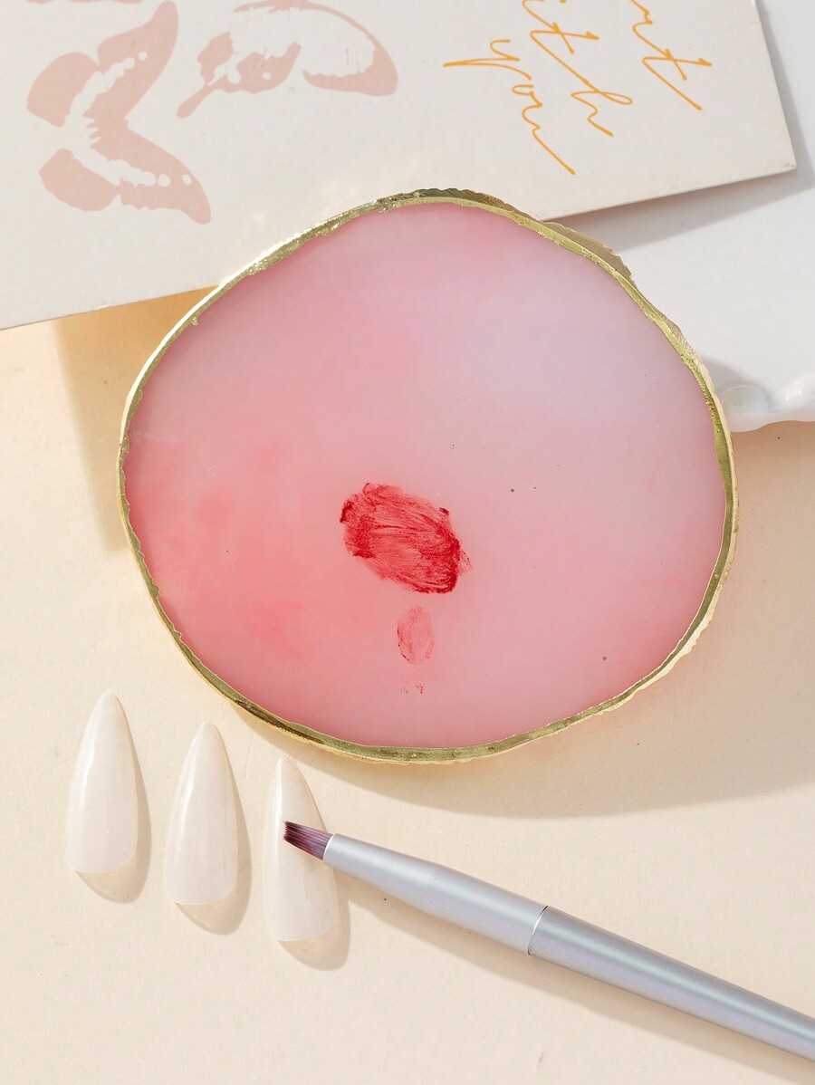 Nail Art Resin Color Chart Agate Decorated Display Board Painting Color ...