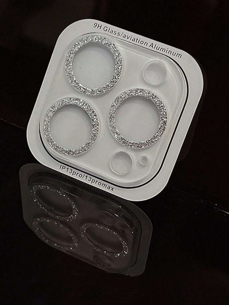 CSDZ 1pc Glitter Phone Camera Protector, Lens Sticker With Glitter Lens ...