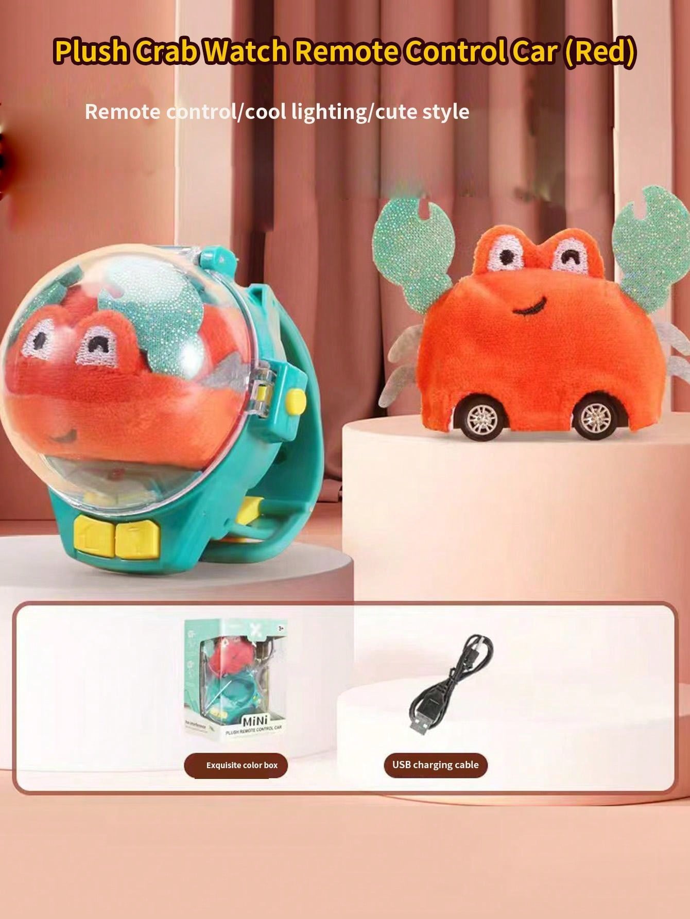 Cute Bunny Shaped Plush Remote Control Rc Car With Watch Controller ...