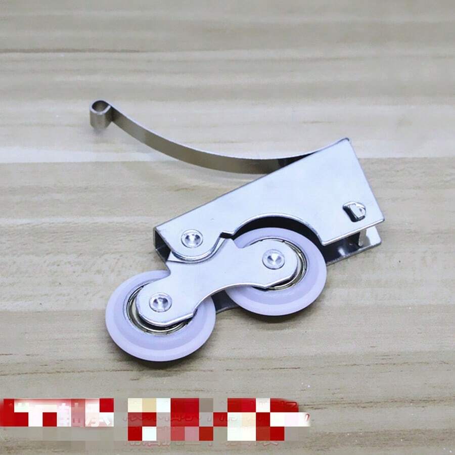 Sliding Closet Door Wardrobe Wheels, Bathroom Twin Rollers Track ...