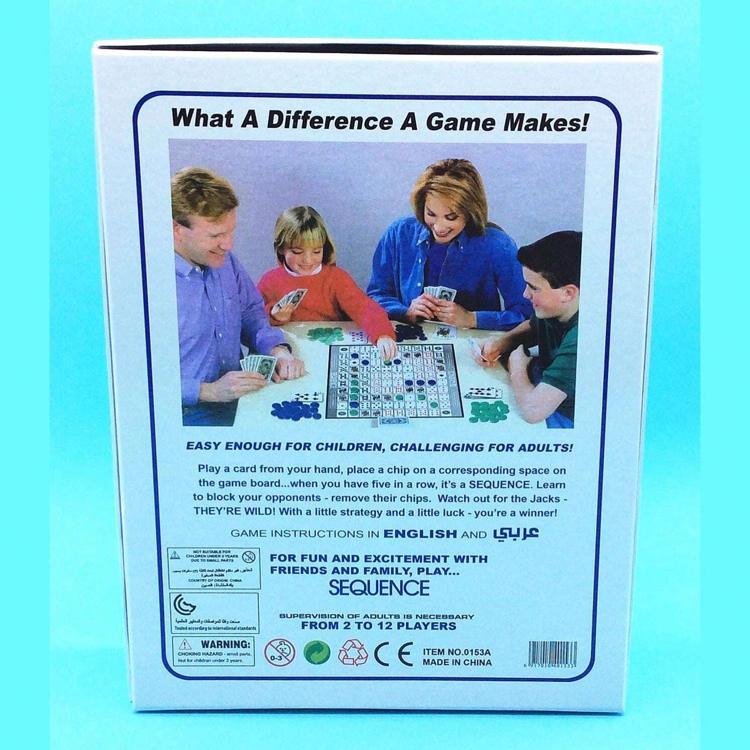 Sequence Board Game, Variety Gobang Chess, Card And Toy Game, Suitable ...