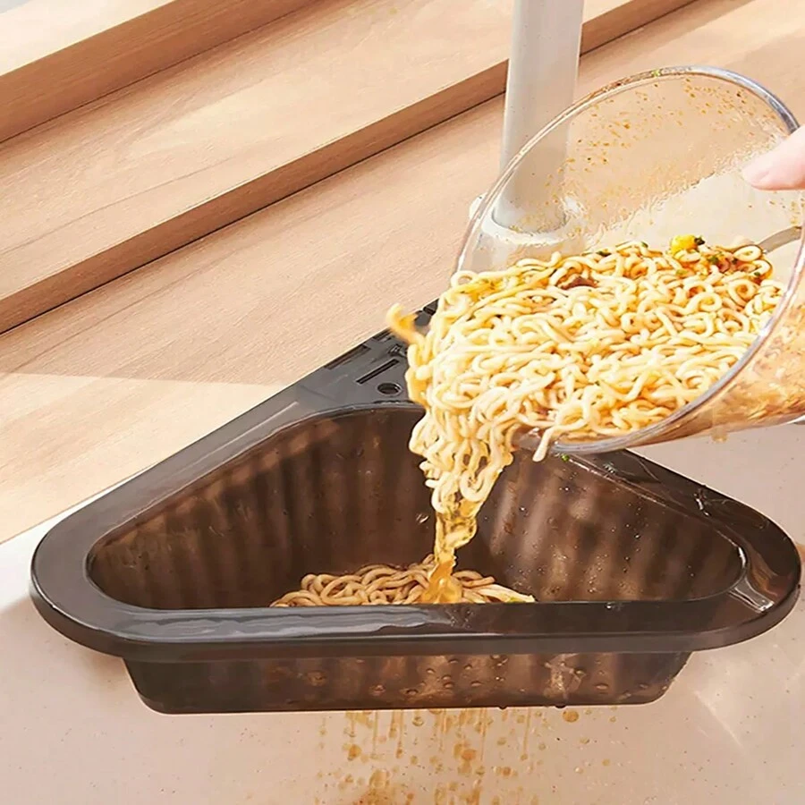 Sink Swan Shaped Water Drainer Basket Rack, Kitchen Vegetable Washing ...