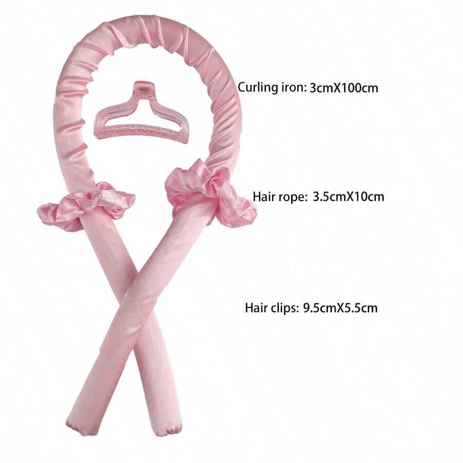 Sponge Sleep Hair Curler Set Without Heat, Big Wavy Hair Clip, Lazy ...