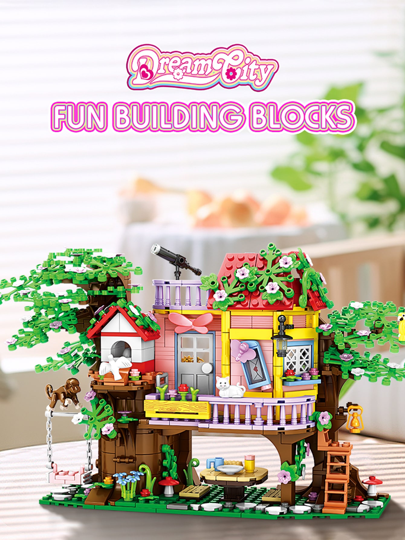 Farm Series Building Block Toy Set, Farm Scene Building Block, DIY ...