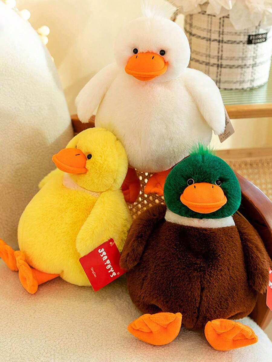 1pc Adorable Plush Toy - Large Belly Duck Design - Including Yellow ...