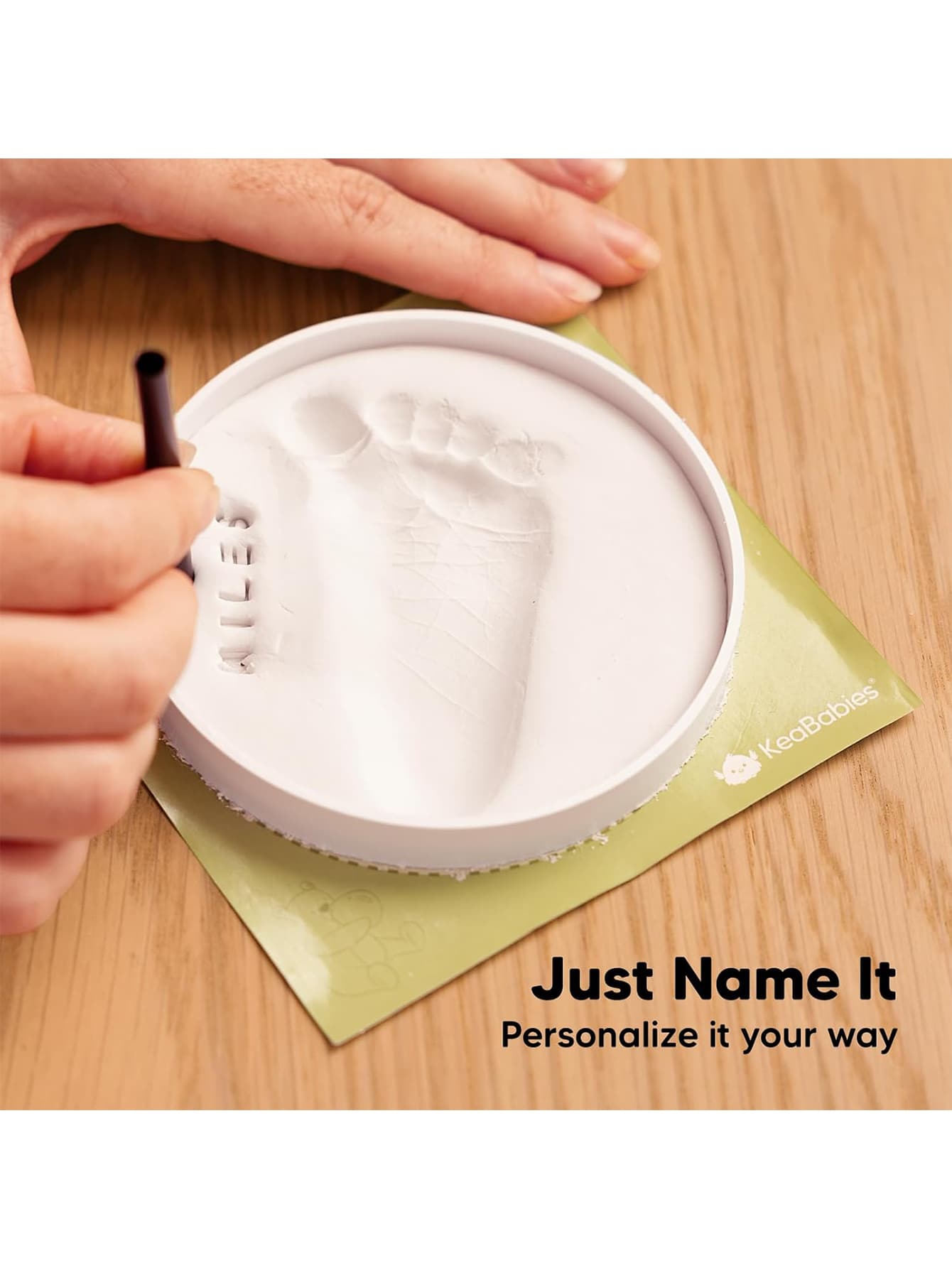 1PC Baby Hand And Footprint Kit - Personalized Baby Foot Printing Kit ...