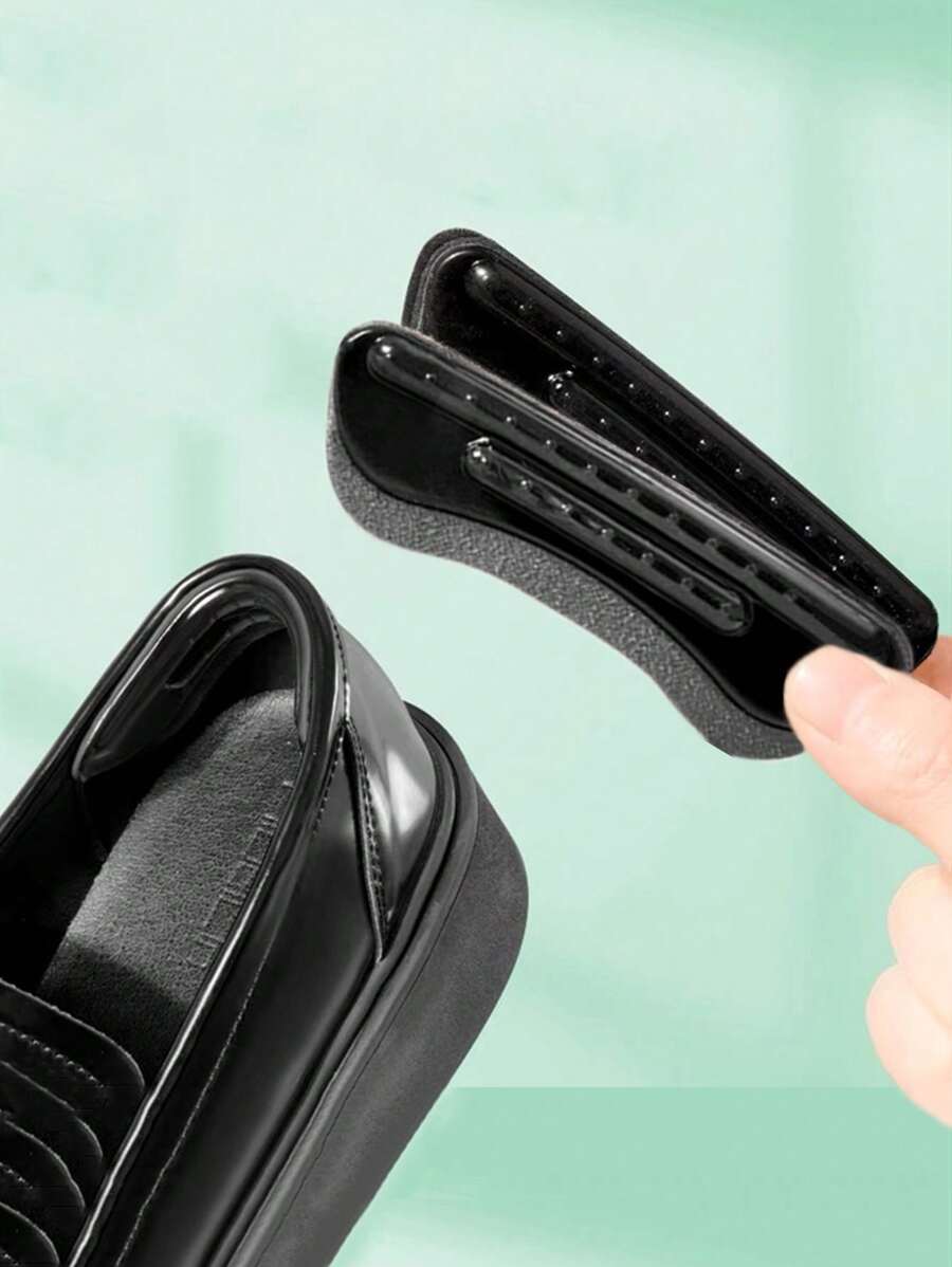 1pair 4d Anti-Slip Silicone Gel Heel Pads For Women To Prevent Heel ...