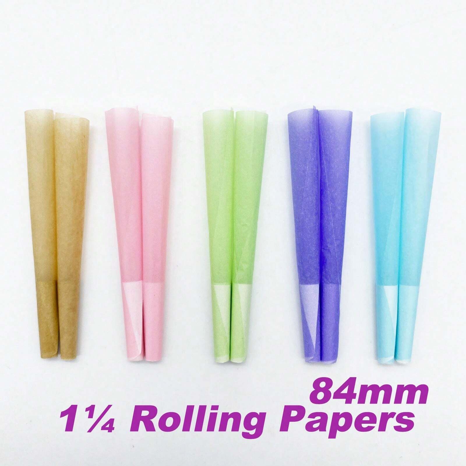 50/100pcs, Mini Pre-Rolled Cones With Tips, 3.3Inch / 84mm Colours ...