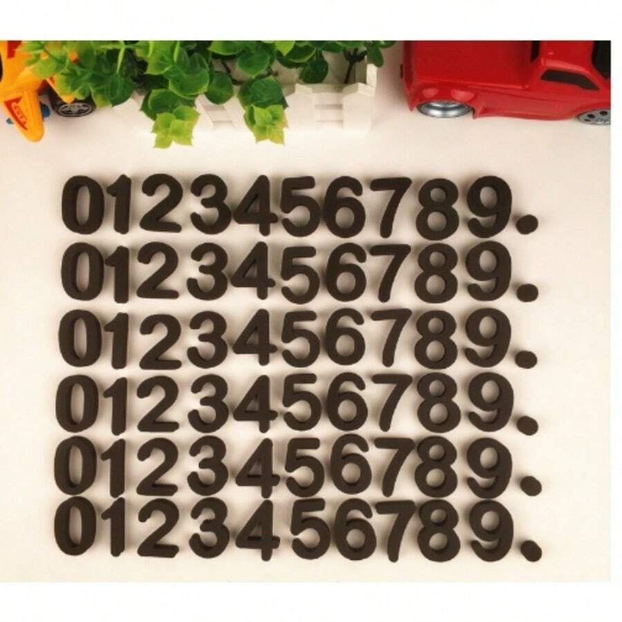66pcs-0-10 Numbers Fridge Stickers Creative Fridge Stickers Countdown ...
