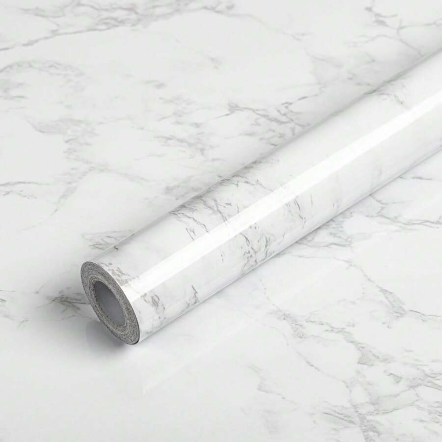 1roll Marble Contact Paper Granite Gray/White Waterproof Self Adhesive ...